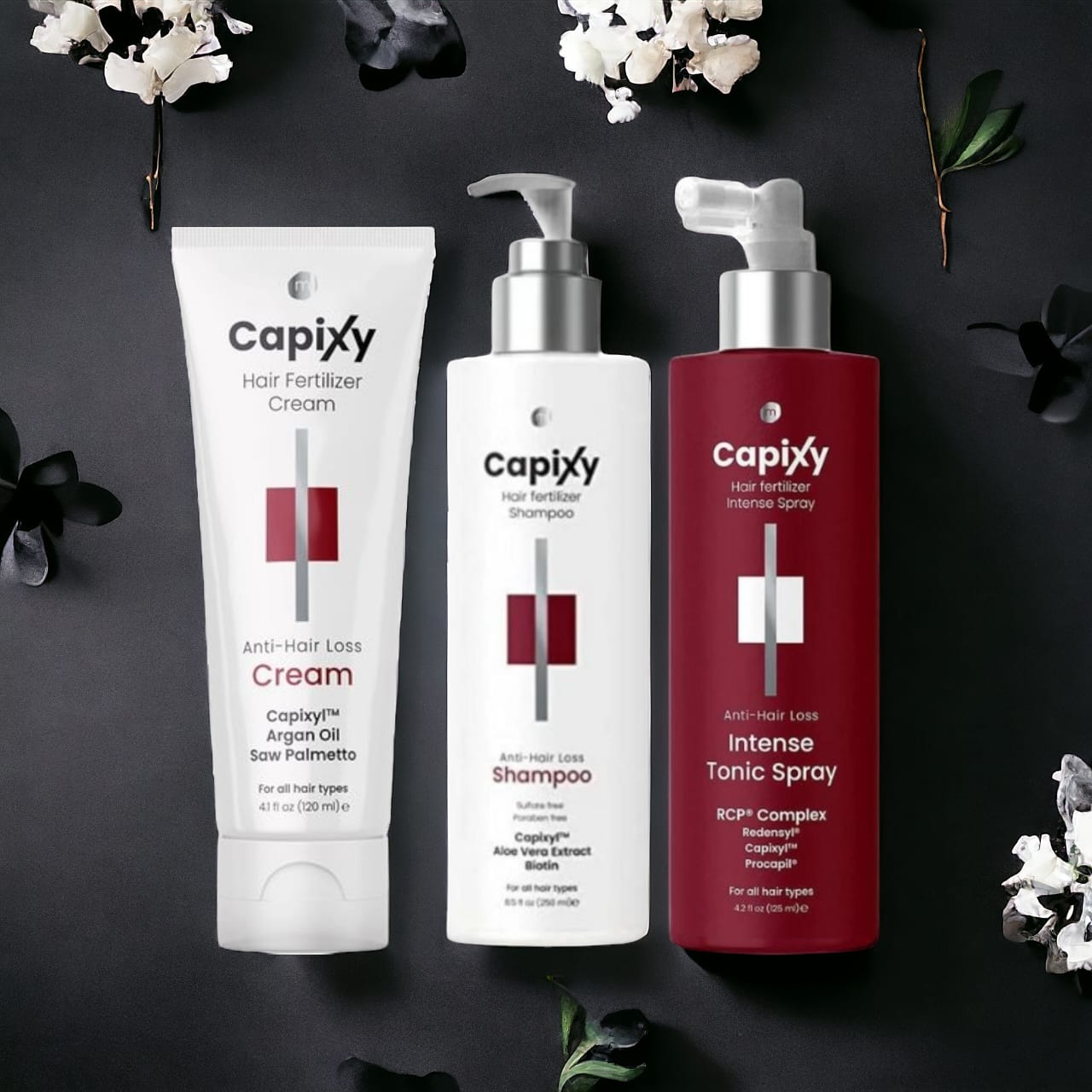 منتجات كابكسي | علاج الصلع الوراثي و تكثيف الشعر