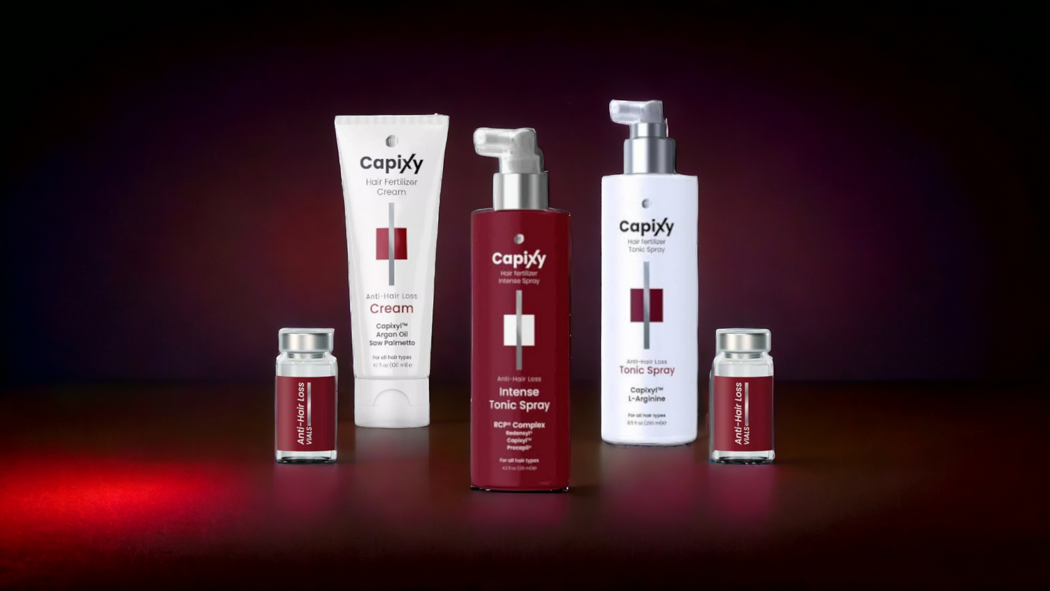 منتجات كابكسي | علاج الصلع الوراثي و تكثيف الشعر